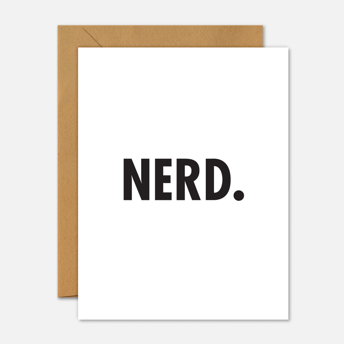 Nerd Graduation Card – Celebrate Their Brainy Brilliance – Footnotes Paper